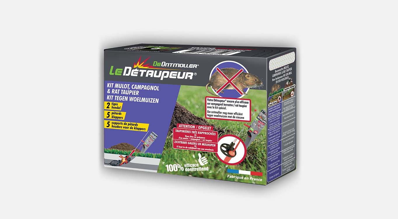 Que contient le Kit Campagnol Terrestre / Rat Taupier ? - Le détaupeur